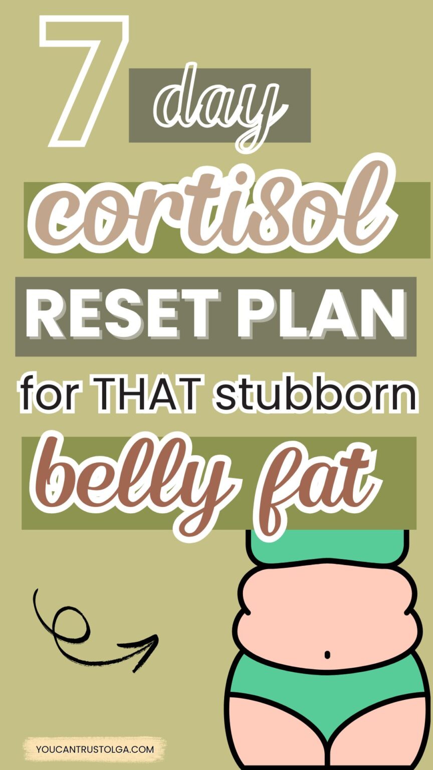 7 Day Cortisol Reset for Stubborn Belly Fat