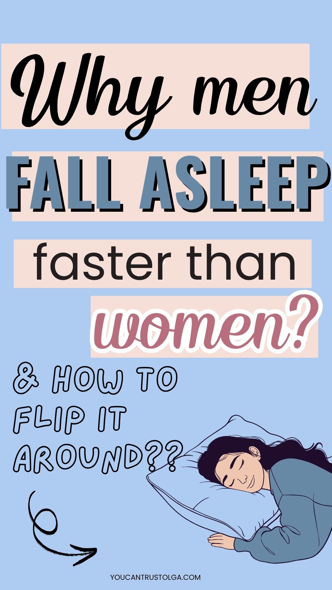 How Women Can Fall Asleep Faster